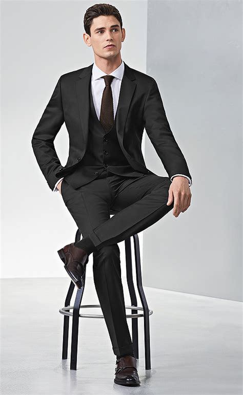 Hugo Boss Business Anzüge Für Herren Elegant And Zeitlos Männer Outfit Hugo By Hugo Boss