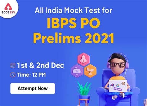 All India Maha Mock Test Of IBPS PO Prelims On St Nd December
