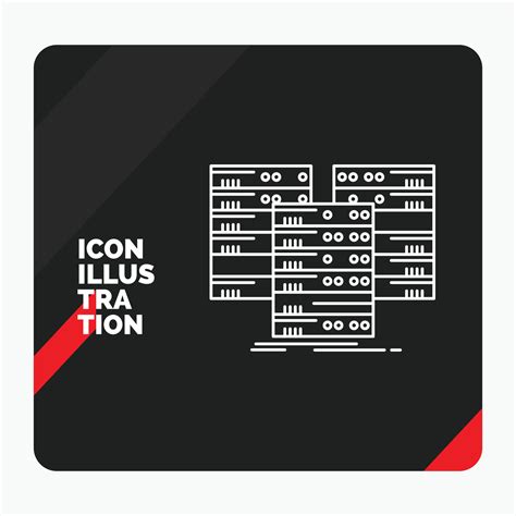 red and black creative presentation background for center centre data
