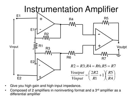 High Impedance Instrumentation Amplifier