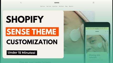 How To Customize Shopify Sense Theme 2024 (Step By Step Tutorial) - YouTube