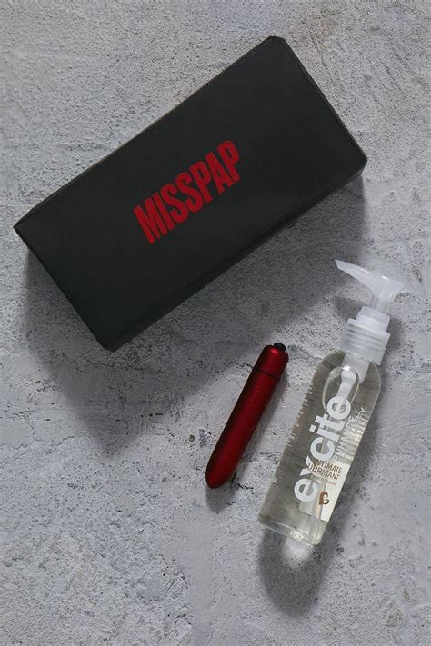 Intimate Toys Misspap Scarlet Velvet 2pc Vibrator Set Misspap