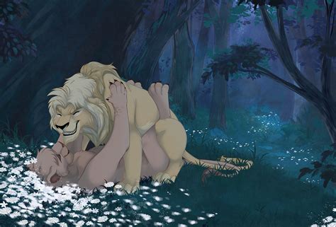 Rule 34 Claws Closed Eyes Duo Felid Female Feral Feral On Feral