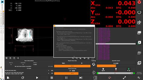Gmoccapy Spindle Restarts At Program Stop LinuxCNC
