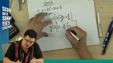 08 To Sketch Quadratic Graphs Maximum And Minimum Graphs Part 2 Jom Tuisyen