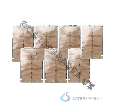 Set Of New Style Dualit Heating Elements For Six Slice Slot Commercial Toaster Catersparesuk