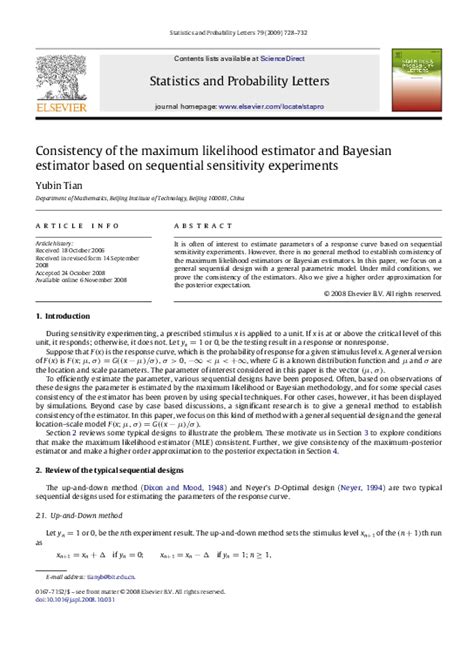 Consistency Of The Maximum Likelihood Estimator And Bayesian Estimator