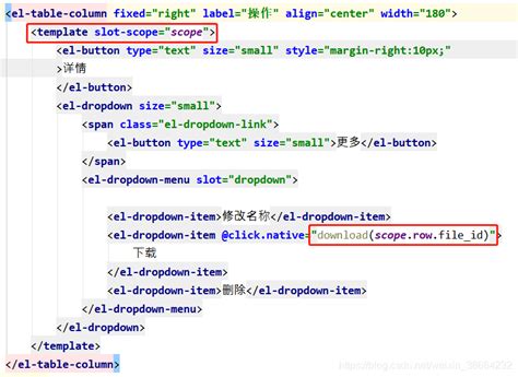 el table column如何获取其他列中的数据 el table column里的数据 csdn博客