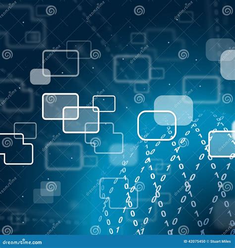 Zero One Background Shows Internet Technology And Broadband Stock