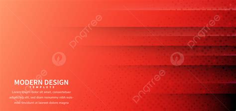 하프톤 장식으로 추상 수평 기하학적 빨간색 그라데이션 배경 현대의 그림 물감 주황색 배경 일러스트 및 사진 무료 다운로드 Pngtree