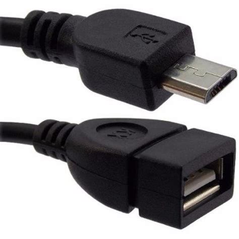 Cabo Otg Micro A Macho Para Usb F Mea Cm
