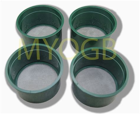 Stackable Plastic Sieve Screen Kit 4 Screens Classifying 10 20 40 50