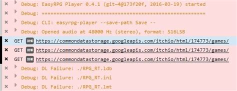 Trouble With The Easyrpg Player For The Web Player Easyrpg Community