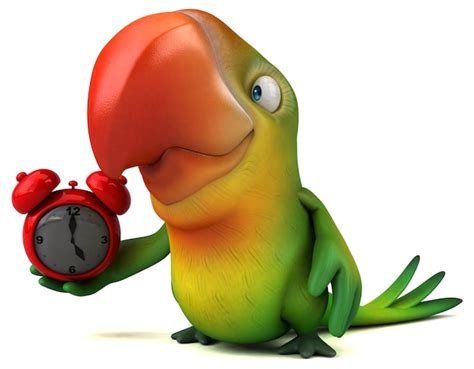 Premium Photo Fun Parrot Animation Premium Photo Fun Parrot Animation