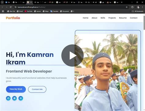 Webdeveloper Frontenddeveloper Javascriptdeveloper Htmlcss Cssdesign Kamran Ikram