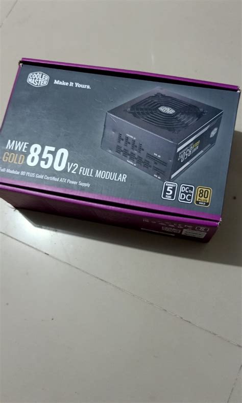 Computer Power Supply 850w Fully Modular Gold 80 Computers And Tech Desktops On Carousell
