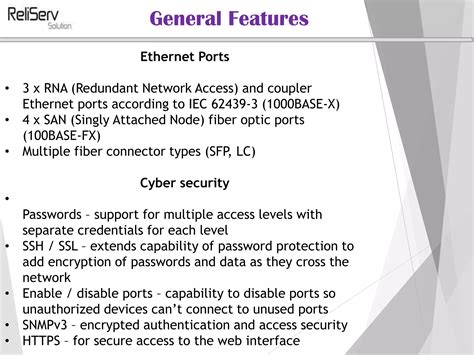 Ruggedcom Rsg909r Compact Switch Ppt