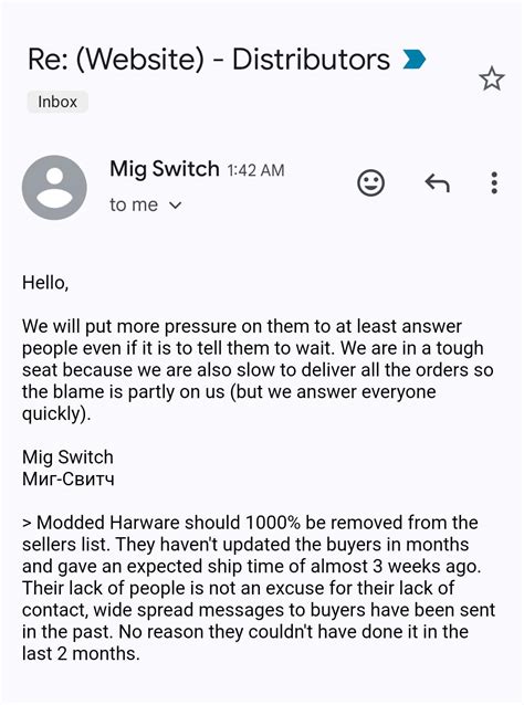 mig switch response about modded hardware r mig switch