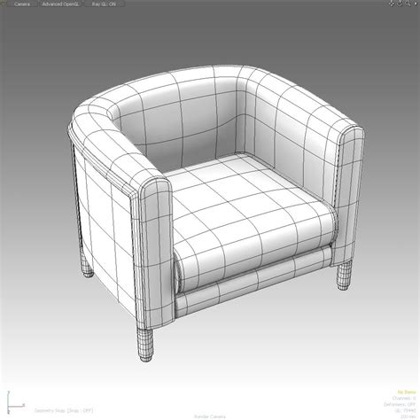 가죽 안락 의자 036 3d 모델 12 Unknown Lxo Fbx Free3d