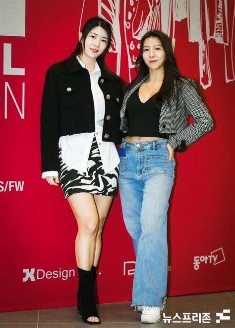 [nf포토] 윤이나 안소영 ‘패션쇼 나들이~ 2023 하이서울패션쇼 뉴스프리존