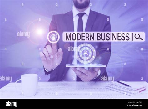 Text Showing Inspiration Modern Business Business Approach