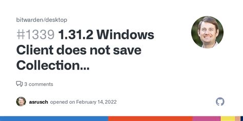 1312 Windows Client Does Not Save Collection Collapseexpand After