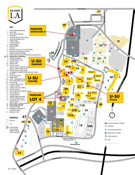 cal state la campus map wynne karlotte