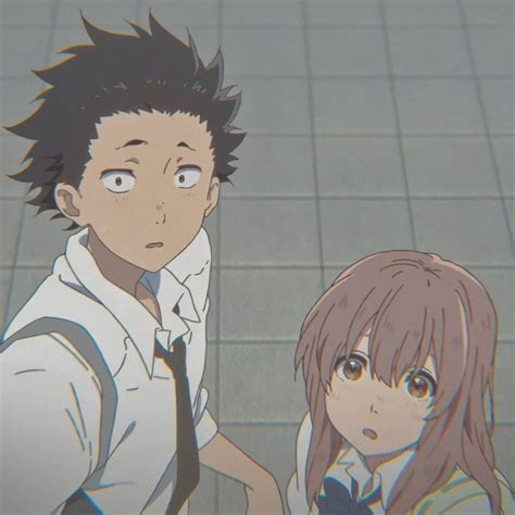 30 ̗̀ A Silent Voice Icons Pfps ♡ Ideas The Voice Anime Movies