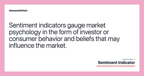 Sentiment Indicator Awesomefintech Blog