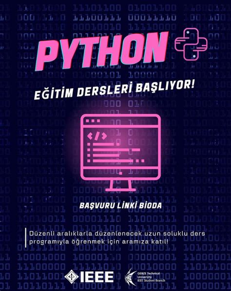 Python EĞİtİmİ Ieee GtÜ