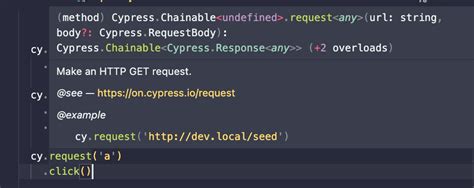 Return Types Of Cypress Commands Issue Cypress Io Cypress GitHub