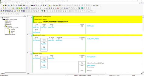 Plc Programming For Sequential Batch Mixing System