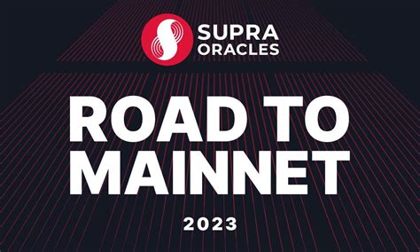 SupraOracles Releases Roadmap To Mainnet While Starting 550 Signed Web3 Project Integrations