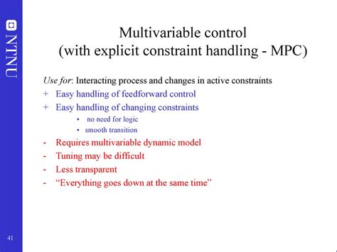 Plantwide Control Towards A Systematic Procedure Ppt Download