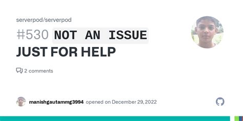 ```not An Issue ``` Just For Help · Issue 530 · Serverpodserverpod