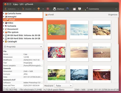 GThumb Su Ubuntu Da PPA Linux Freedom