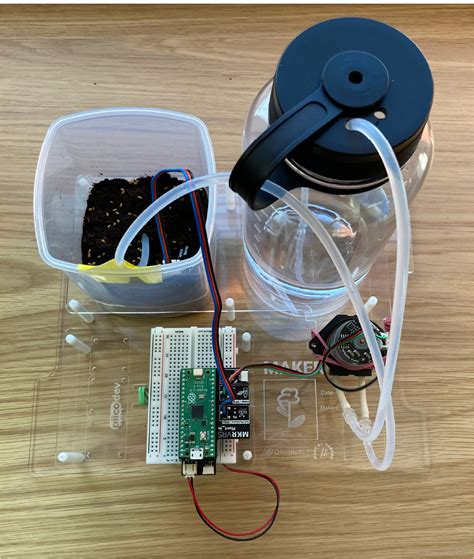 Plant Io Basic Setup Guide Automatically Water A Seedling Based On Soil Moisture Tutorial