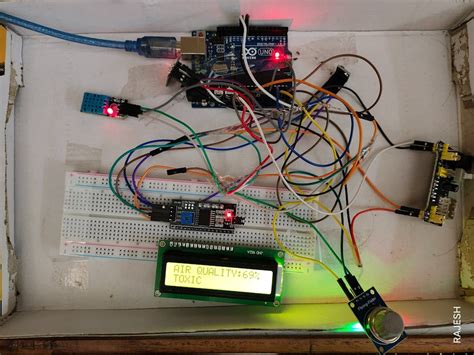 Iot Based Weather Monitoring System Using Arduino Arduino Project Hub