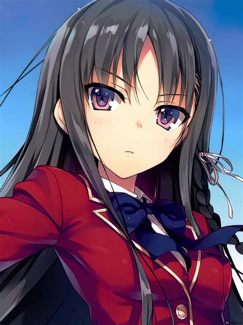 Suzune Horikita Classroom Of The Elite Anime 4k Wallpaper Download