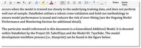 Model Compliance Datarobot Docs
