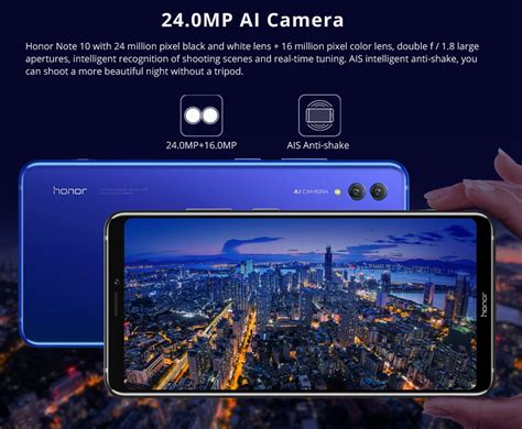 HUAWEI Honor Note 10 6.95 Inch 6GB 64GB Smartphone Blue