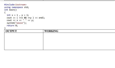 Solved Include Using Namespace Std Int Main Int X Chegg