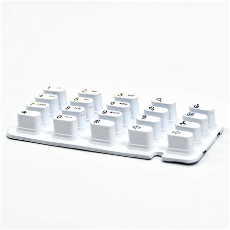 Oem Customized Silicone Rubber Buttons Custom Silicone Rubber Keypad