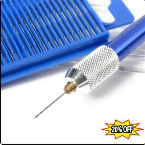 Pcs Mini Twist Micro Drill Set Jewelers Bit Index Pin W Hand Drill Kit Walmart Com
