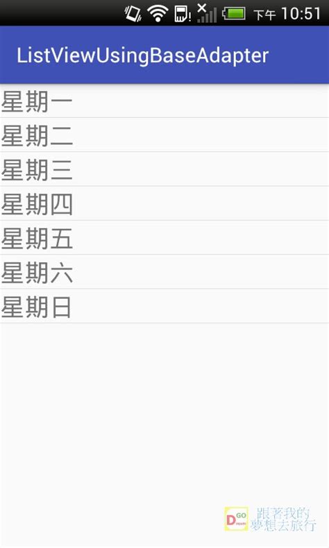 Android Studio Listview Using Baseadapter