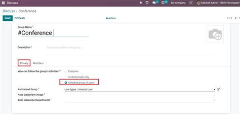 Salient Features Of The Odoo 16 Discuss Module