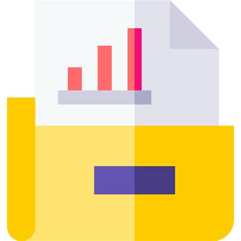 Report Basic Straight Flat Icon