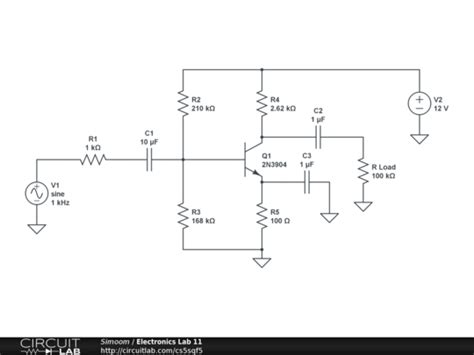 Electronics Lab 11 CircuitLab