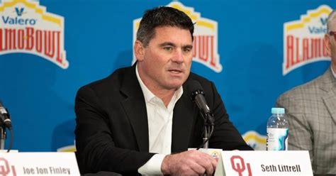 Ou Notebook Seth Littrell Ready To Work With Jackson Arnold