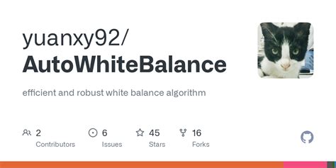 Github Yuanxy92autowhitebalance Efficient And Robust White Balance